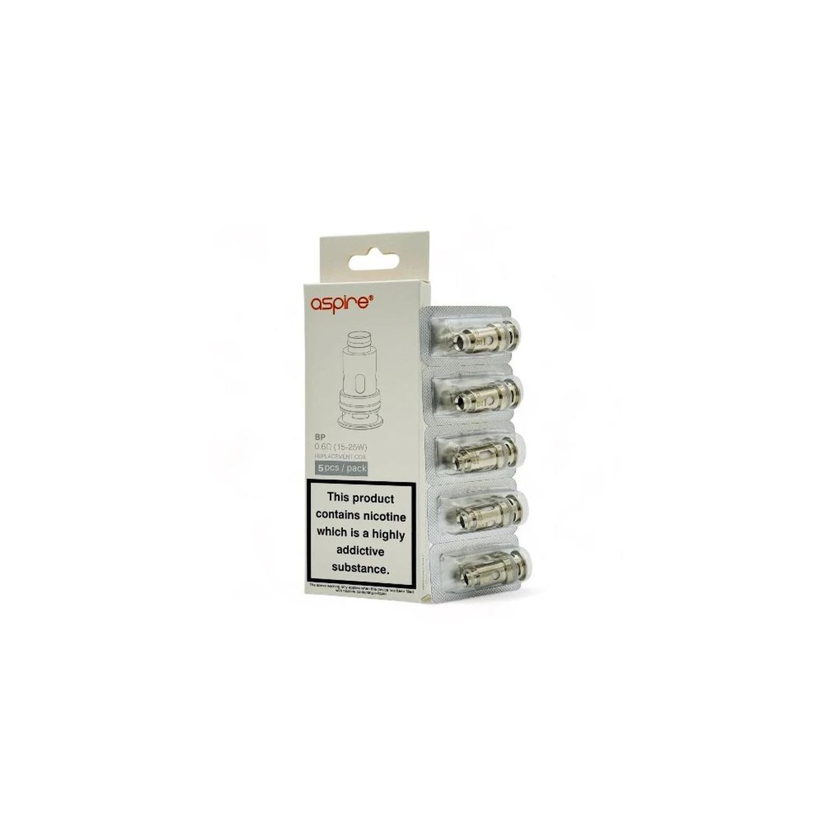 Aspire BP Replacement Coils 5 Pack | Lontech Vape Shop