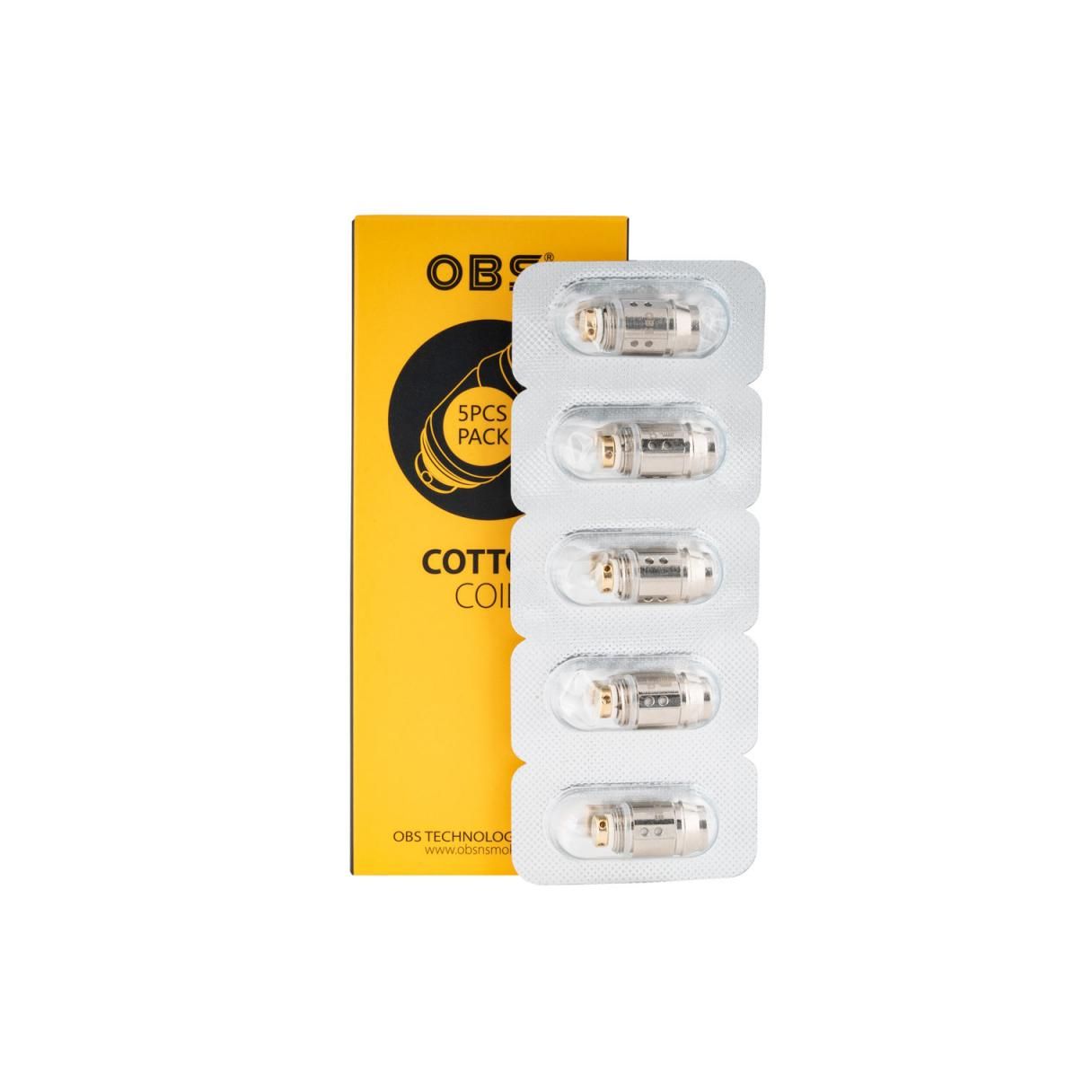 OBS Cube Mini Coils 5 Pack