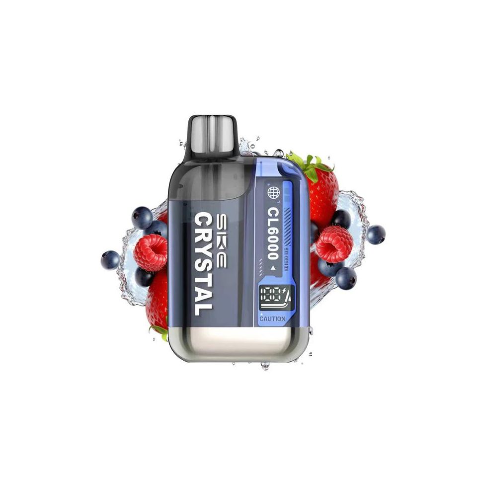 Buy Blueberry Sour Raspberry SKE Crystal CL6000 Pod Kit