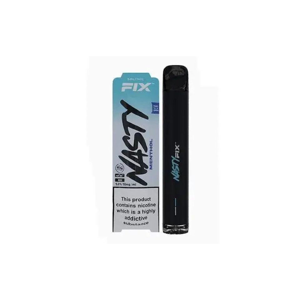 Menthol Nasty Fix Disposable Vape| Lontech Vape Shop Menthol Nasty Fix Disposable Vape| Lontech Vape Shop
