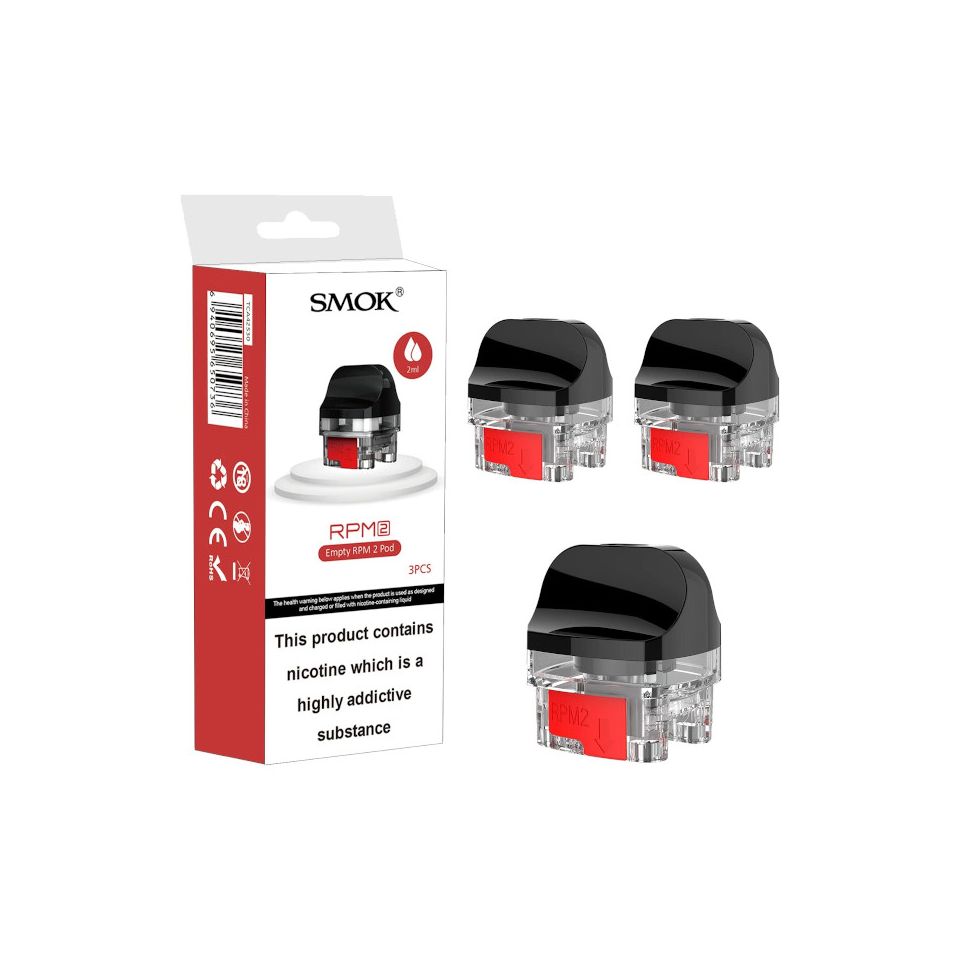 Smok RPM 2 Pods - Pack of 3| Lontech Vape Shop London UK
