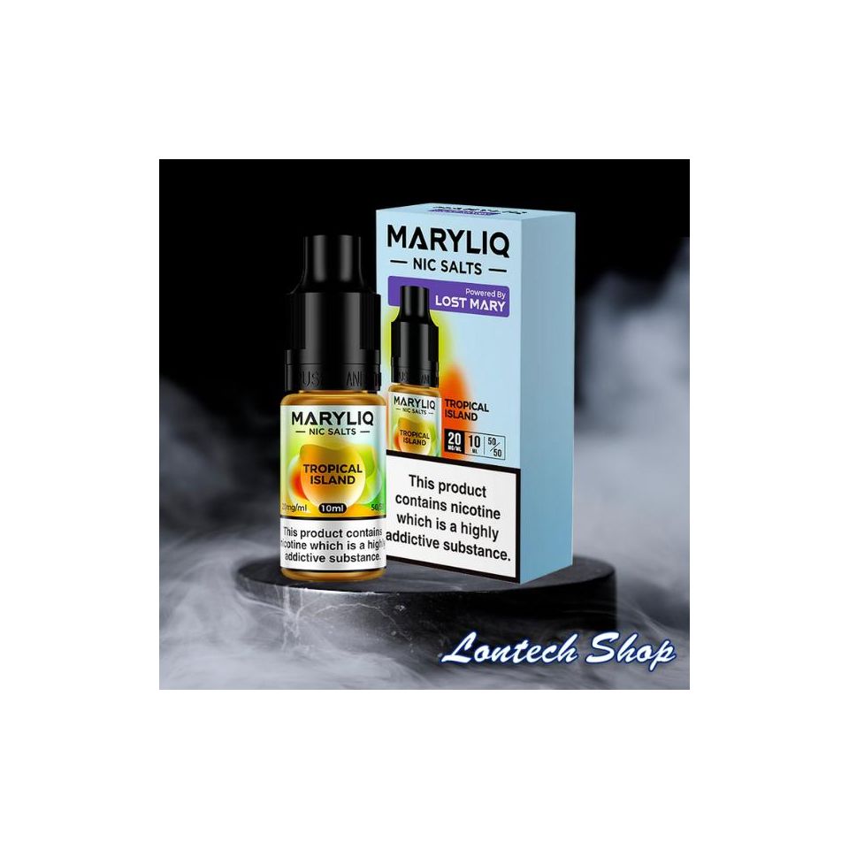 Buy Tropical Island Nic Salt E-Liquid By Lost Mary Maryliq