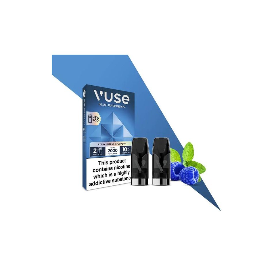 Vuse Blue Raspberry Pod | Lontech Vape Shop