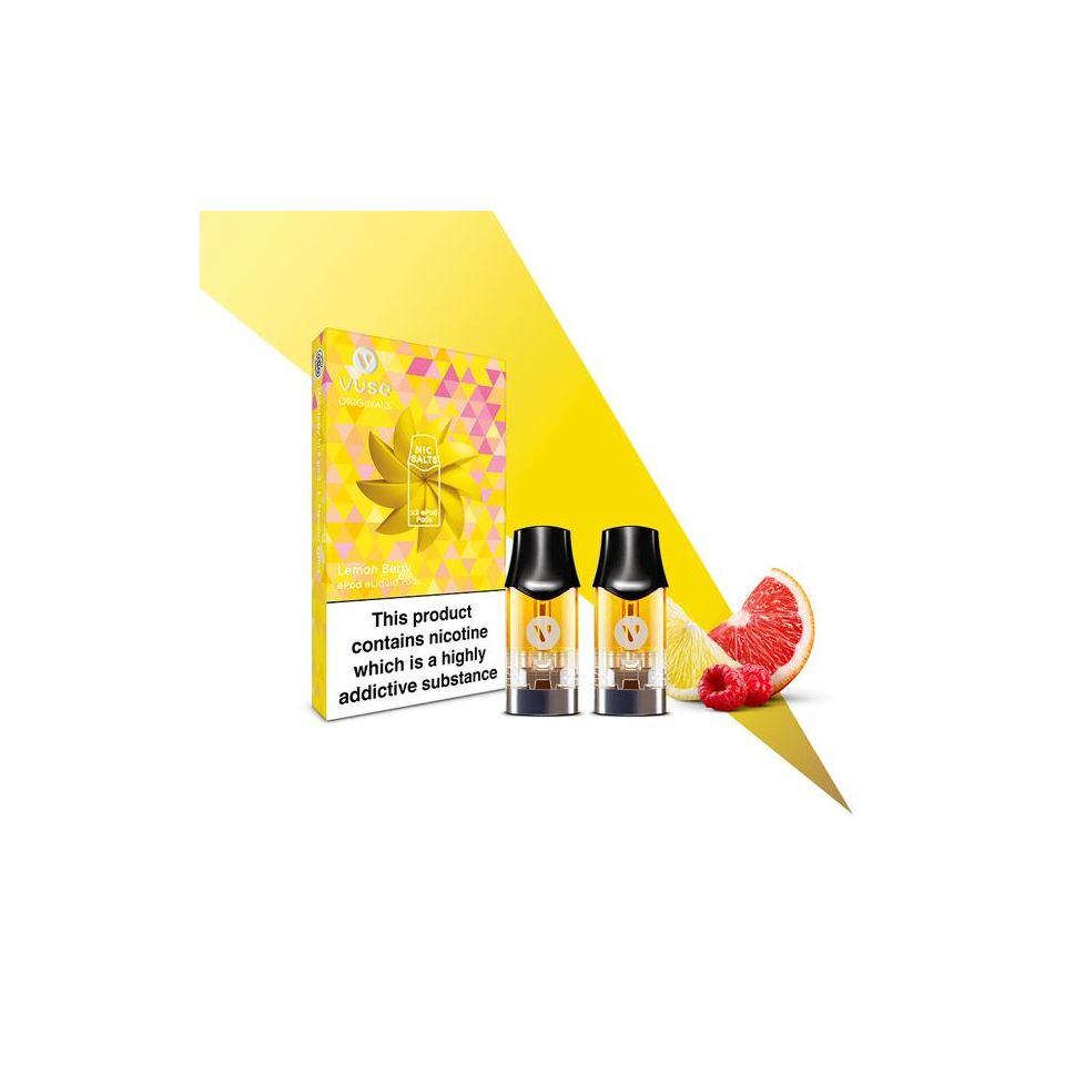 Vuse Lemon Berry Pods | Lontech Vape Shop