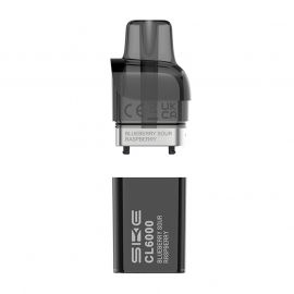 Blueberry Sour Raspberry SKE Crystal CL6000 Prefilled Pod