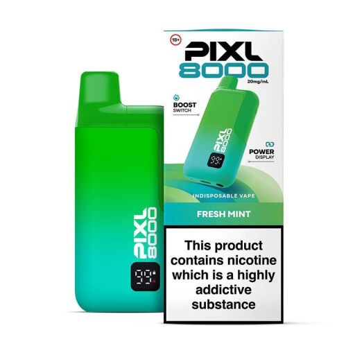 Fresh Mint Pixl 8000 Refillable Pod Kit | Lontech Vape Shop
