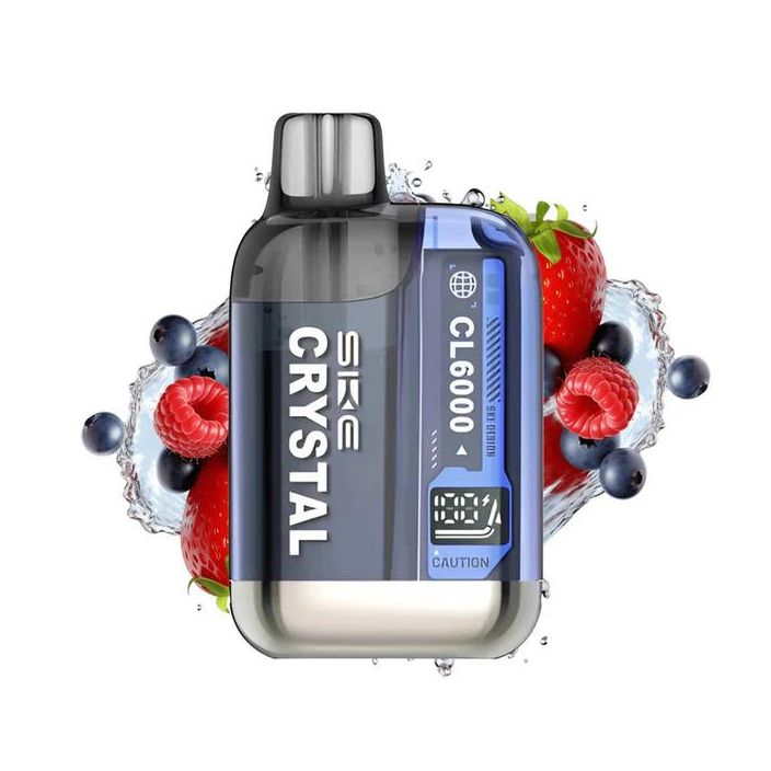 Buy Blueberry Sour Raspberry SKE Crystal CL6000 Pod Kit
