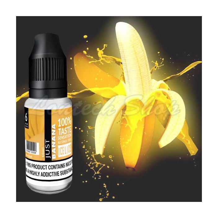Just Banana E-Liquid By Iceliqs | Lontech Vape Shop