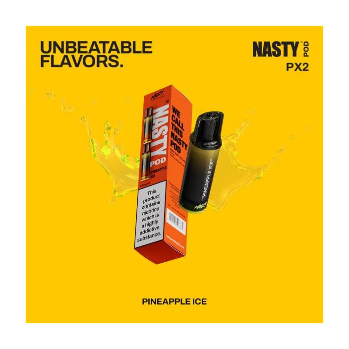 Pineapple Ice PX2 Prefilled Pods by Nasty| Lontech Vape Shop