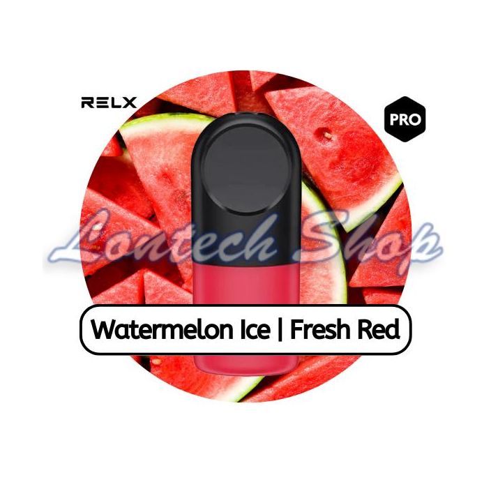 RELX Pro Watermelon Ice Pods - Fresh Red | Lontech Vape Shop