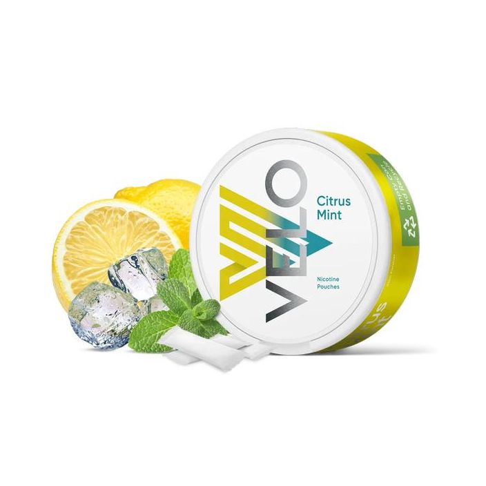 Velo Nicotine Pouches Citrus Mint | Lontech Vape Shop