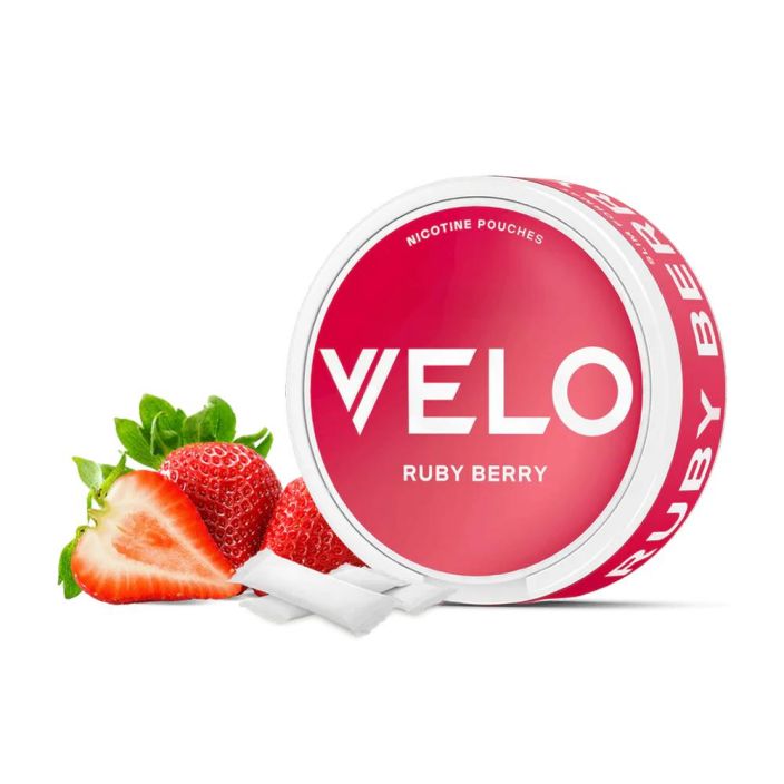 Velo Nicotine Pouches Ruby Berry | Lontech Vape Shop
