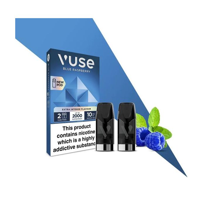 Vuse Blue Raspberry Pod | Lontech Vape Shop