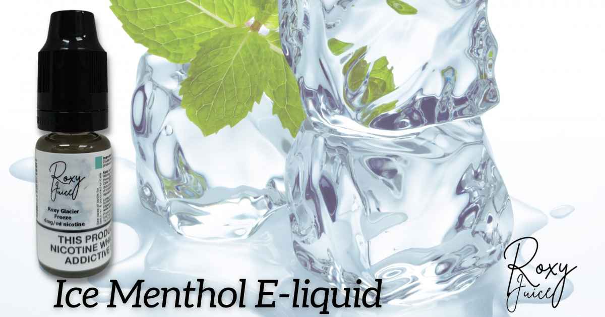Ice Menthol E-liquid Roxy Glacier Freeze | Lontech Shop