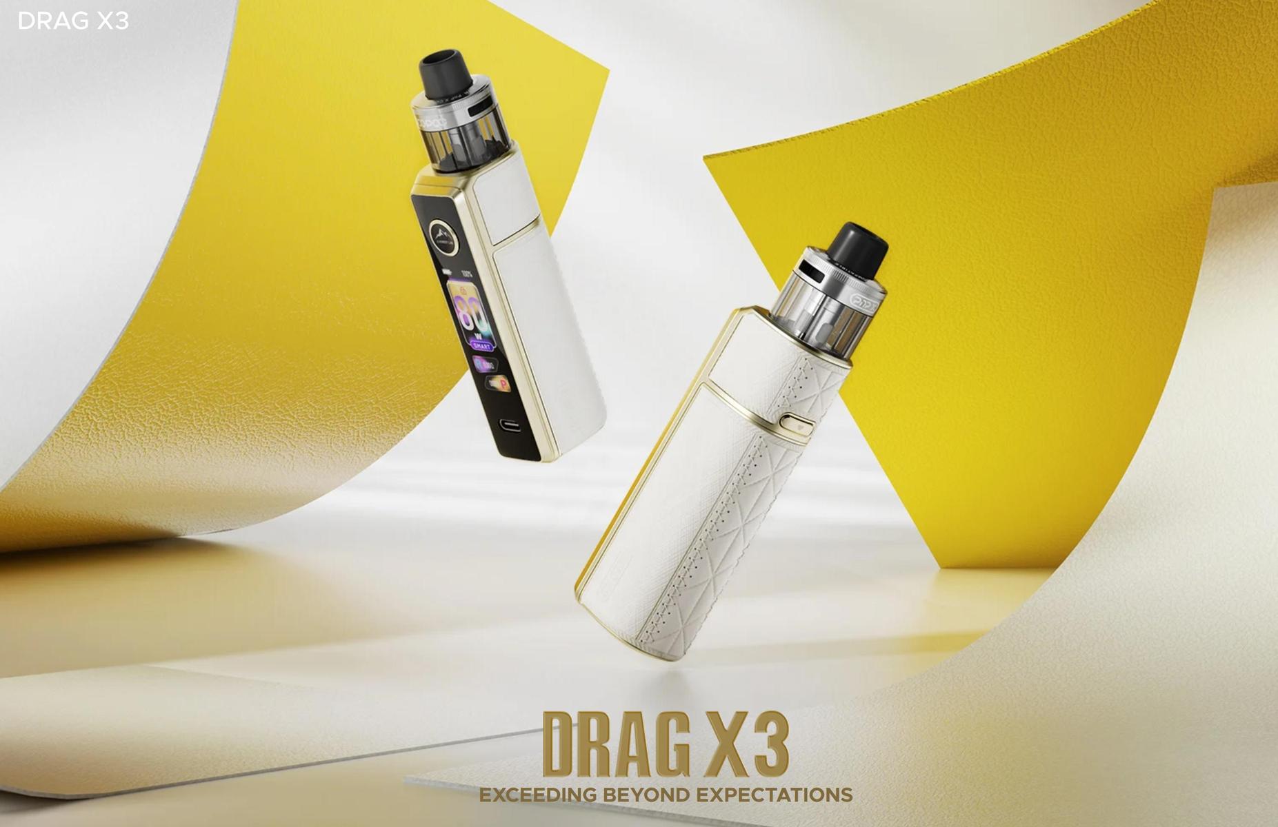 Buy Voopoo Drag X3 Vape Kit | Lontech Vape Shop